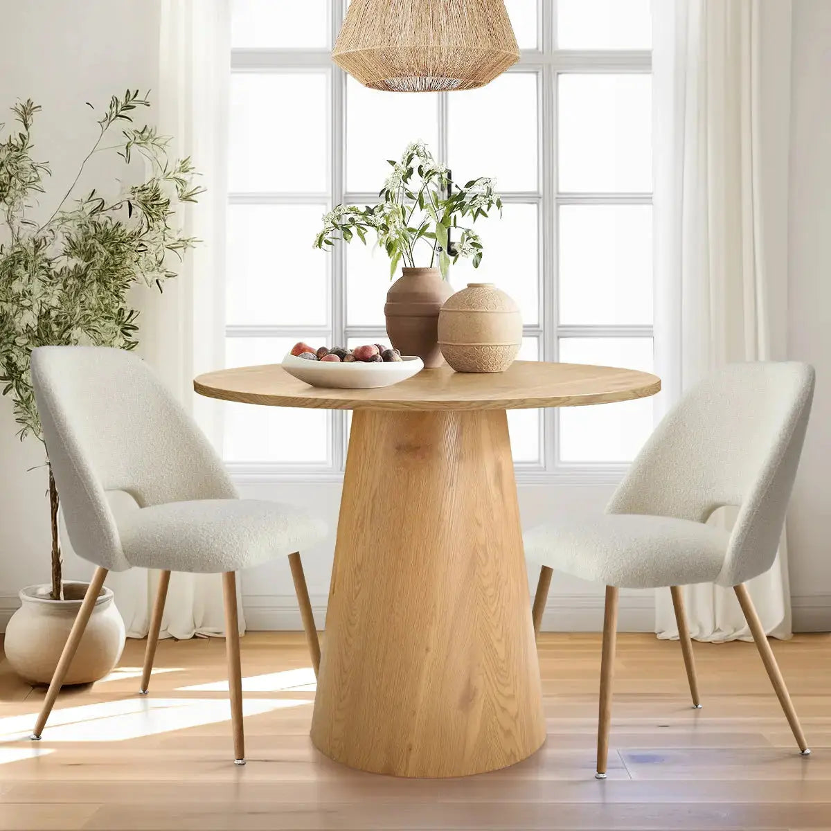 Light wood upholstered dining chairs store