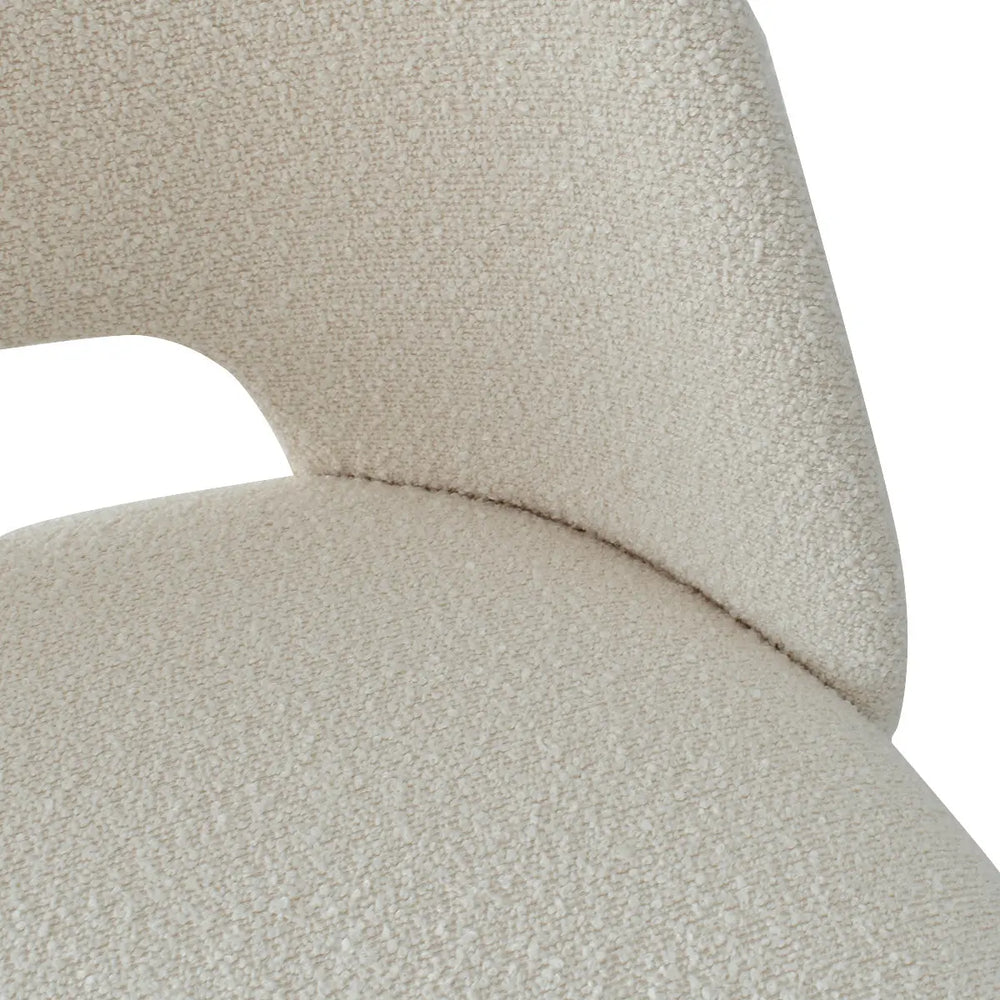 Edwin Upholstered Dining Chair Set of 4(Beige/Black/Gray)