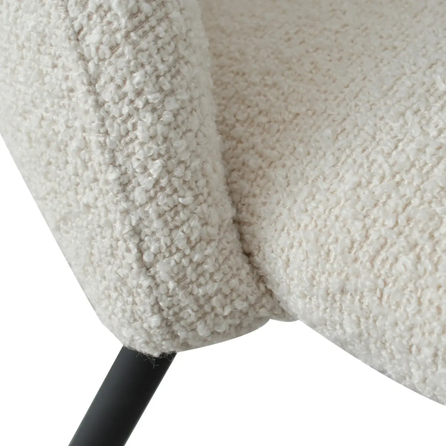 Edwin Upholstered Dining Chair Set of 4(Beige/Black/Gray)