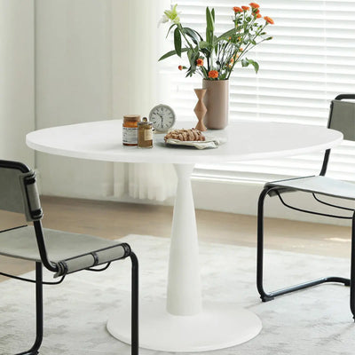 Haven Modern 35 White Round Dining Table